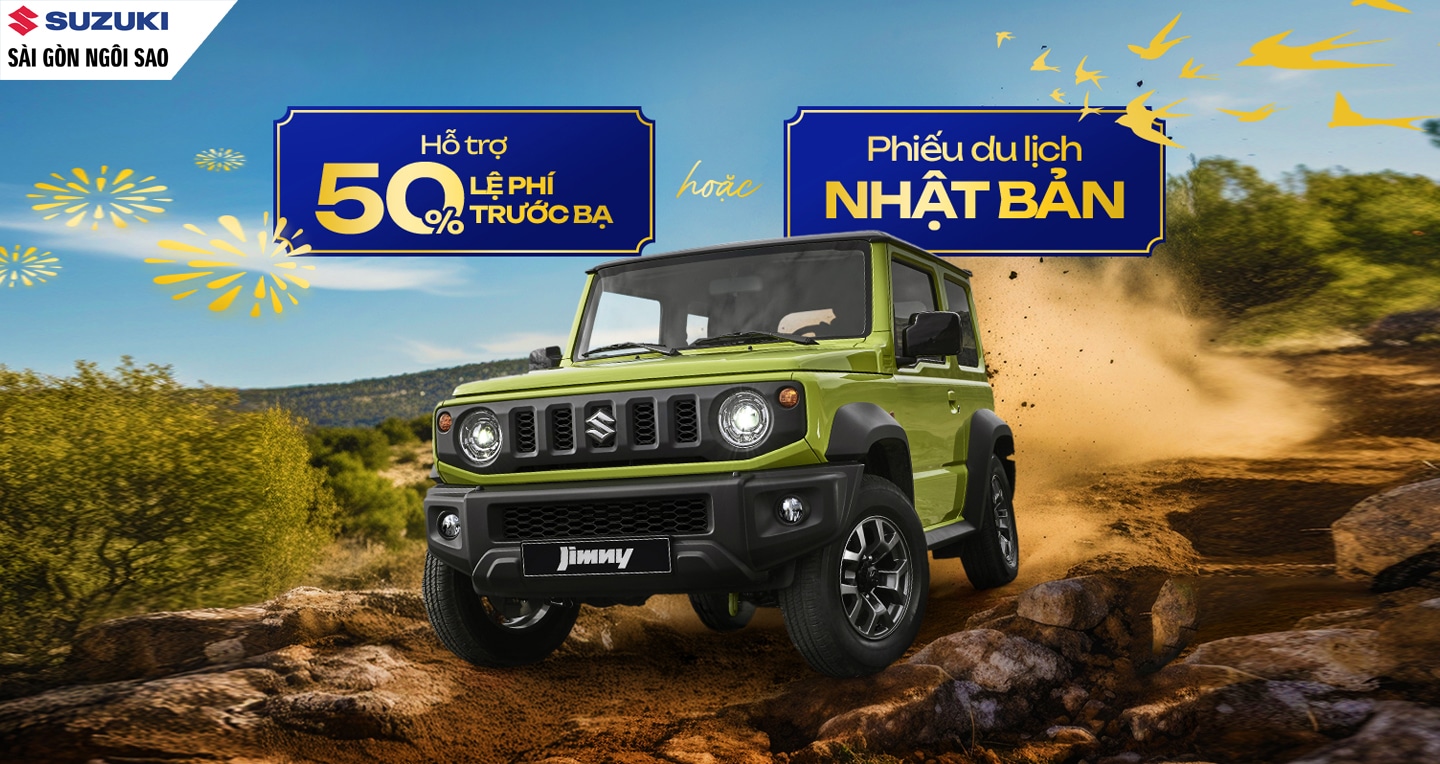 Giá Lăn Bánh Suzuki Jimny 2025 Tháng 2 Mới - Jimny Trắng, Đen, Xám, Bạc
